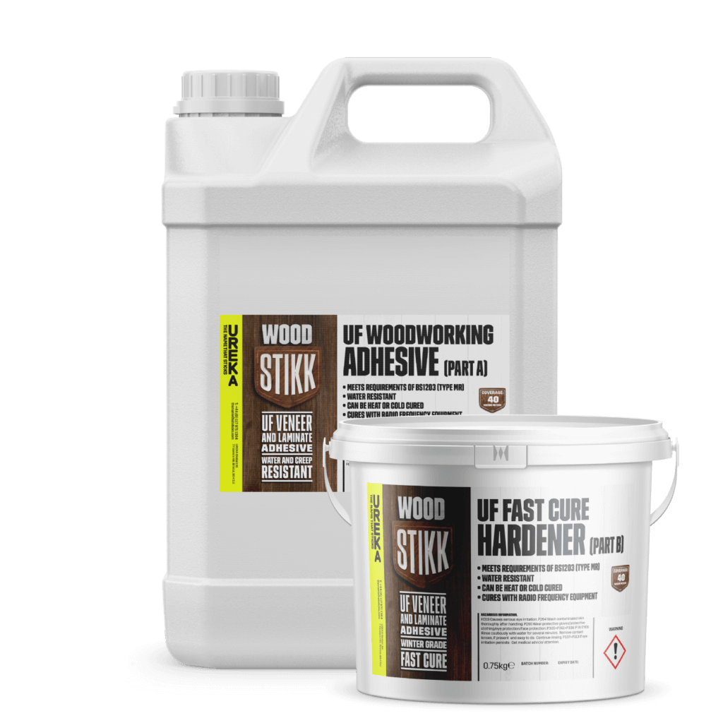 Woodstikk UF Veneering Adhesive Kit Fast/Winter - Ureka