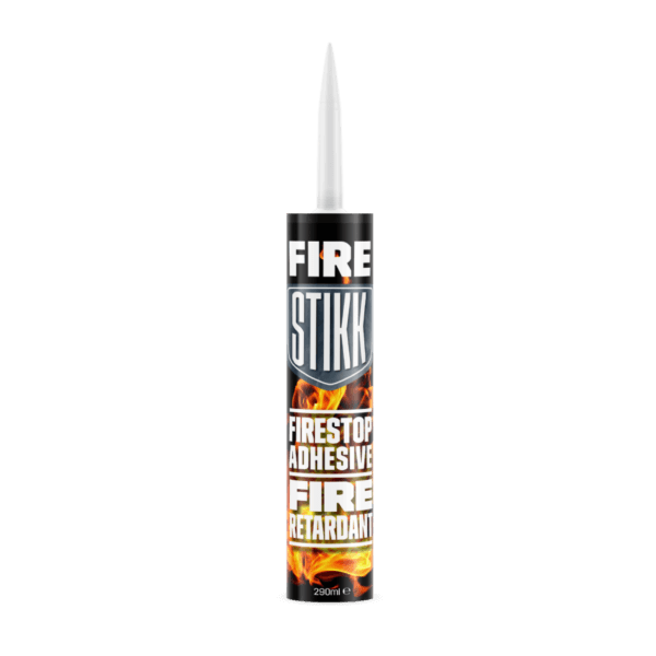 Firestikk Flame Retardant Adhesive Grey 290ml - Ureka