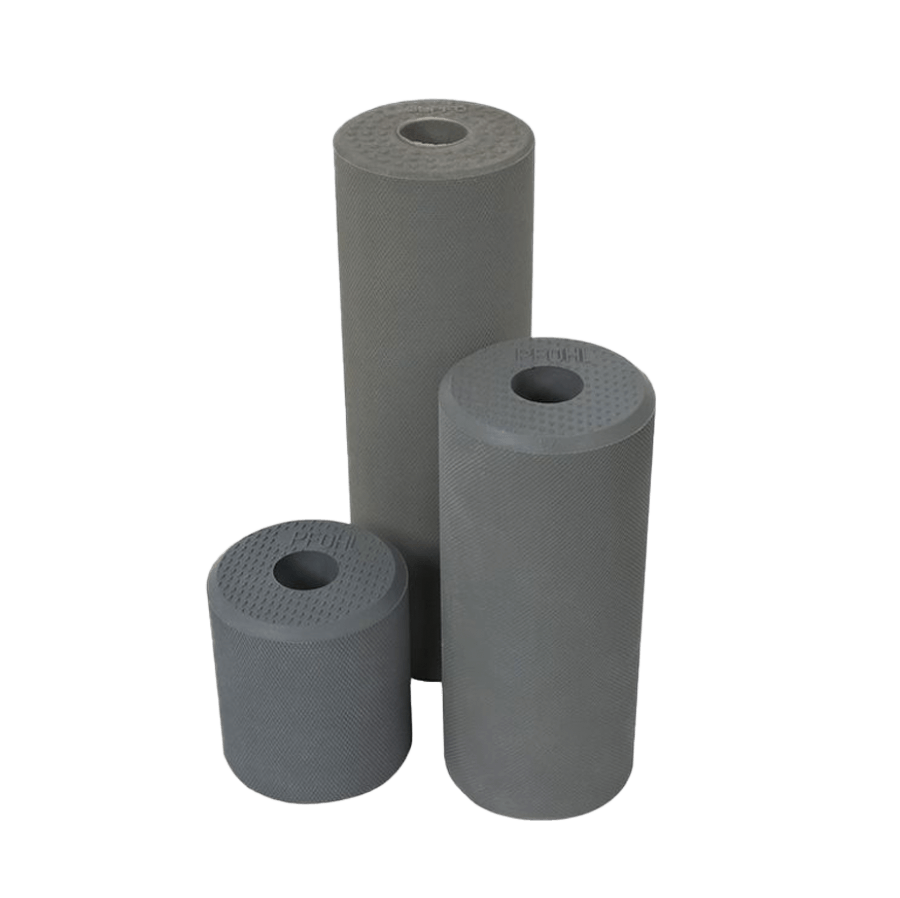 Pfohl Grey Rubber Roller for Adhesive Spreaders