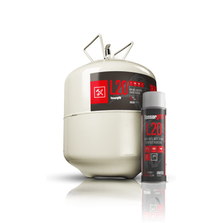 Tensorgrip L20 Non-Melc Web Spray Contact Adhesive - Ureka